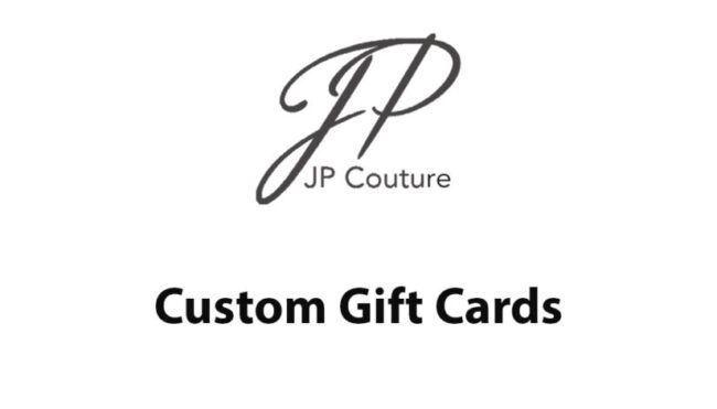 Custom Gift Card Amount - Jp Couture